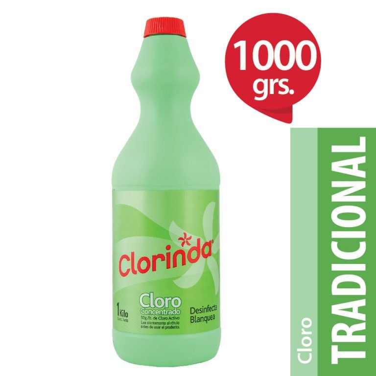 CLORINDA CLORO 1LT (15.UNIDADES) - Anaes.cl