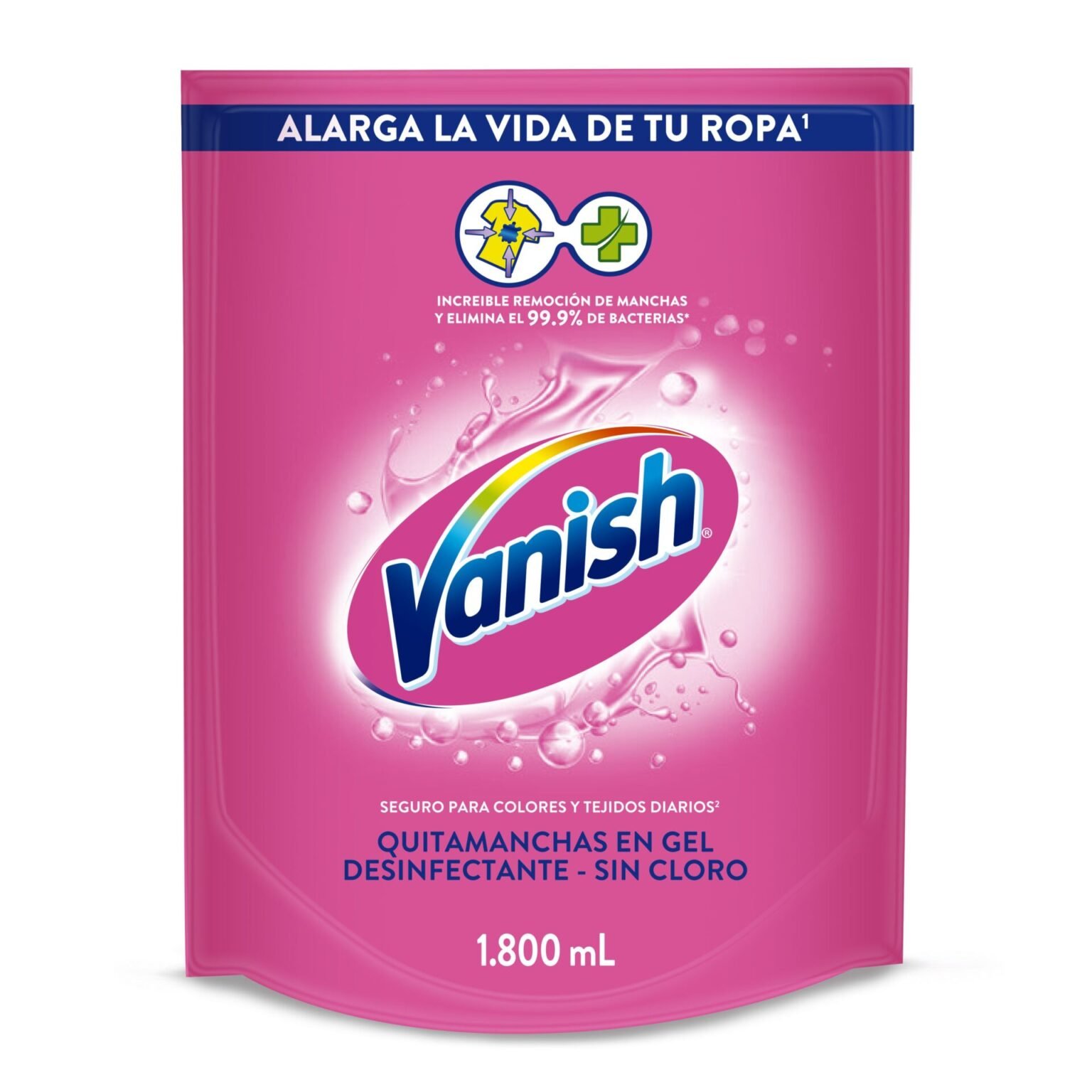 VANISH DOYPACK 1.800 ML COLOR (6.UNIDADES) - Anaes.cl